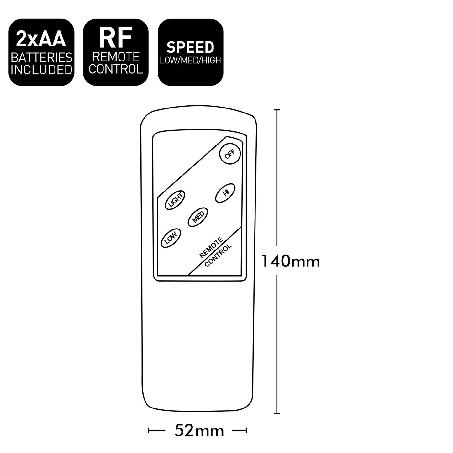 Brilliant Universal Remotes to Suit AC Ceiling Fan